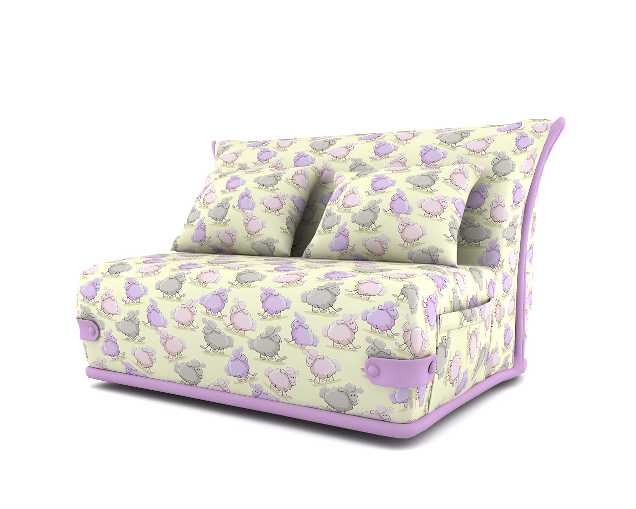 Кресло-кровать без подлокотников: преимущества и недостатки в 75 фото