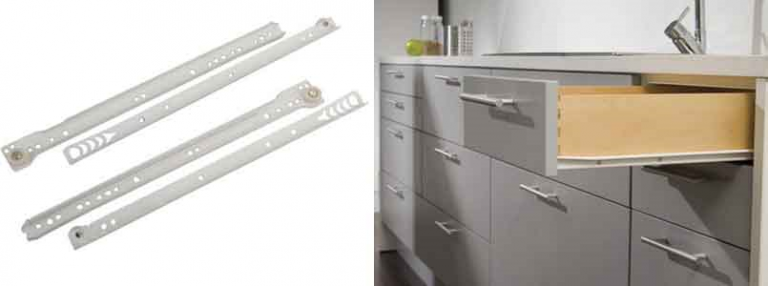 Выдвижные ящики для кухни: разновидности и популярные системы